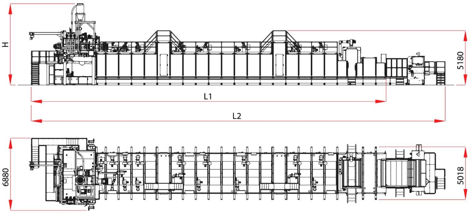 L.P.L. Monotier Long-Cut Pasta Line - AXOR Italia